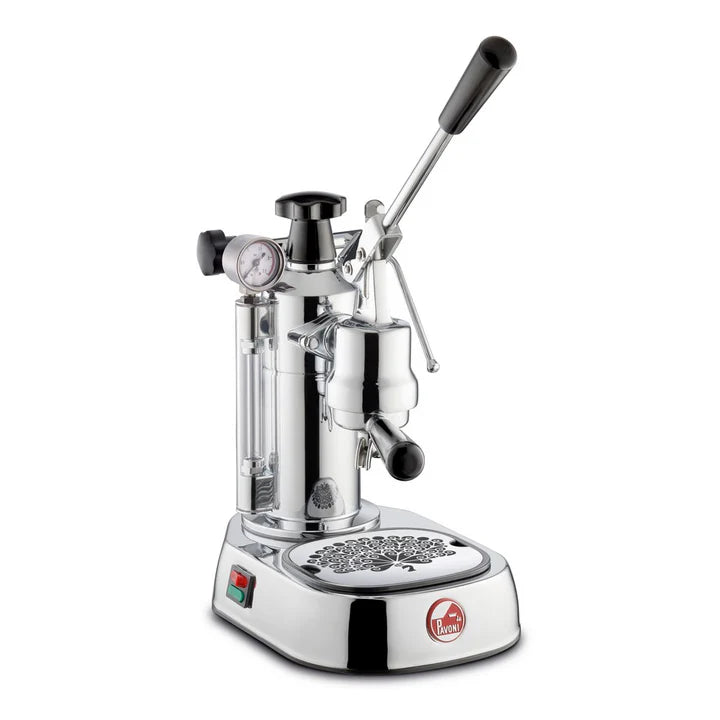 La Pavoni Europiccola Chrome 8 cup Millennium Lever Espresso Machine ...