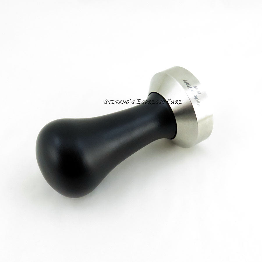 Espresso Machine Italian Made Tamper Stainless Steel and Hardwood De ...