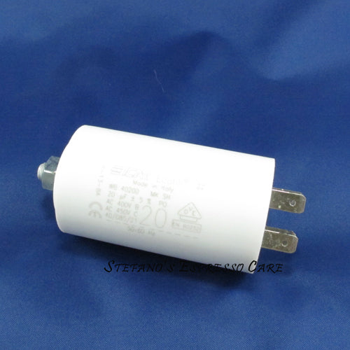 Espresso machine Motor Capacitor 20mf – Stefano's Espresso Care