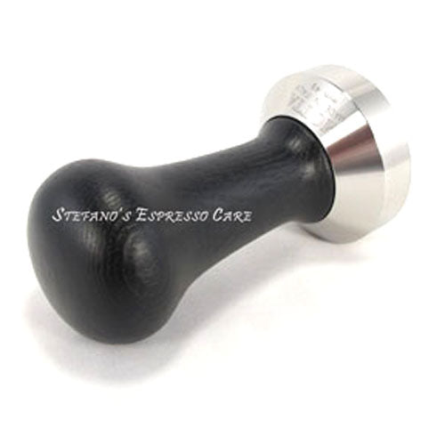 Espresso Machine Italian Made Tamper Stainless Steel and Hardwood De ...